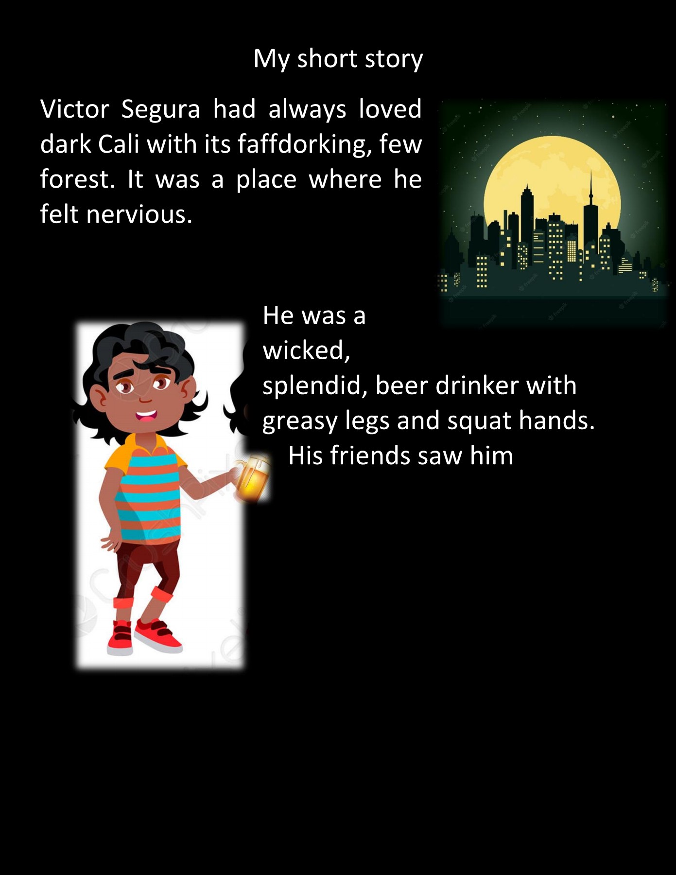 Short story-convertido - Vikosc191 - Page 1 - 5 | Flip PDF Online ...