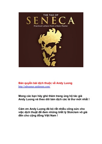 Letters-of-Seneca tập 1