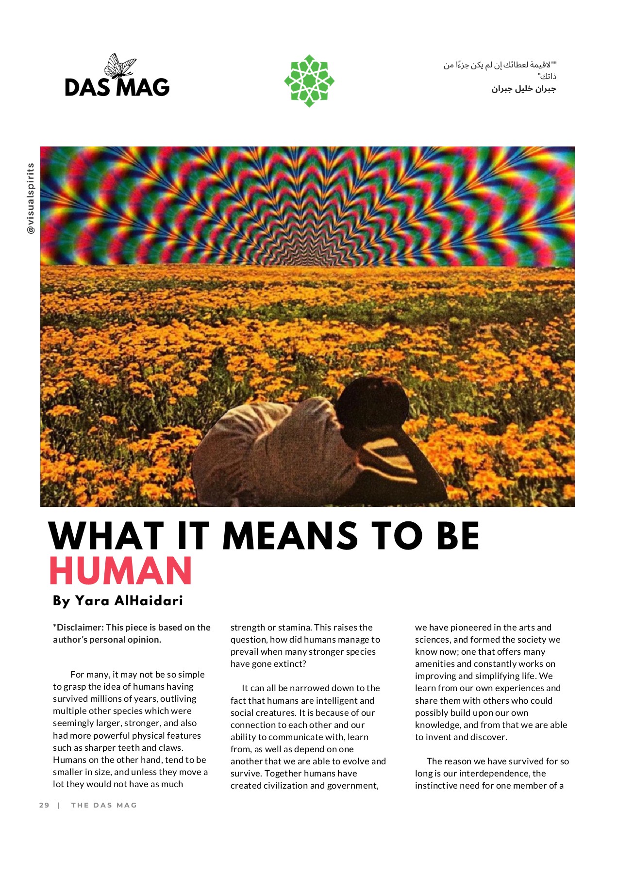 DAS MAGAZINE VOLUME 3 FINAL VERSION - Layan Aljandan - Page 36 | Flip PDF Online | PubHTML5