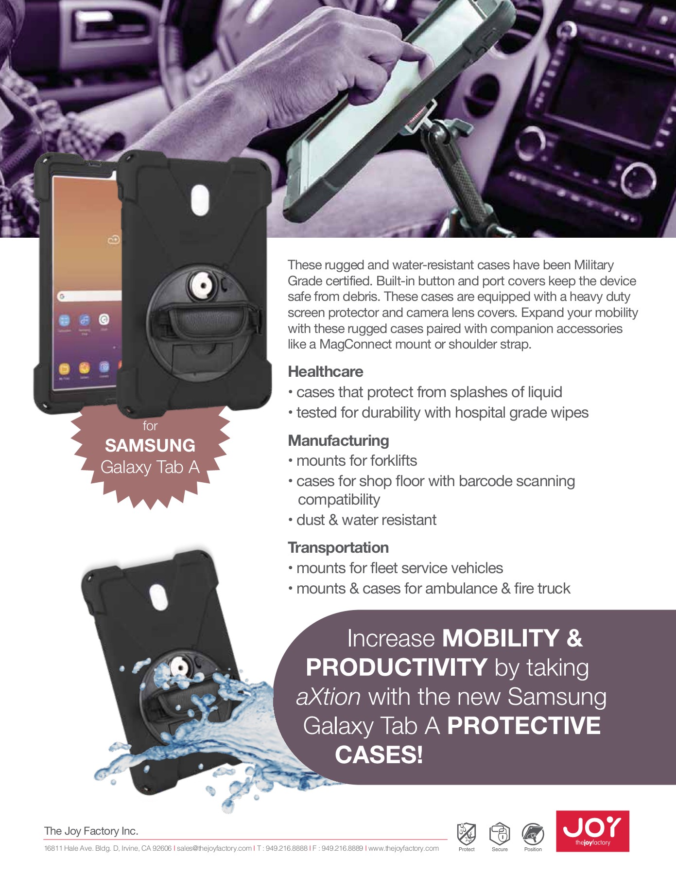 The Joy Factory Samsung Products Flyer - The Joy Factory - Page 1 - 2 ...