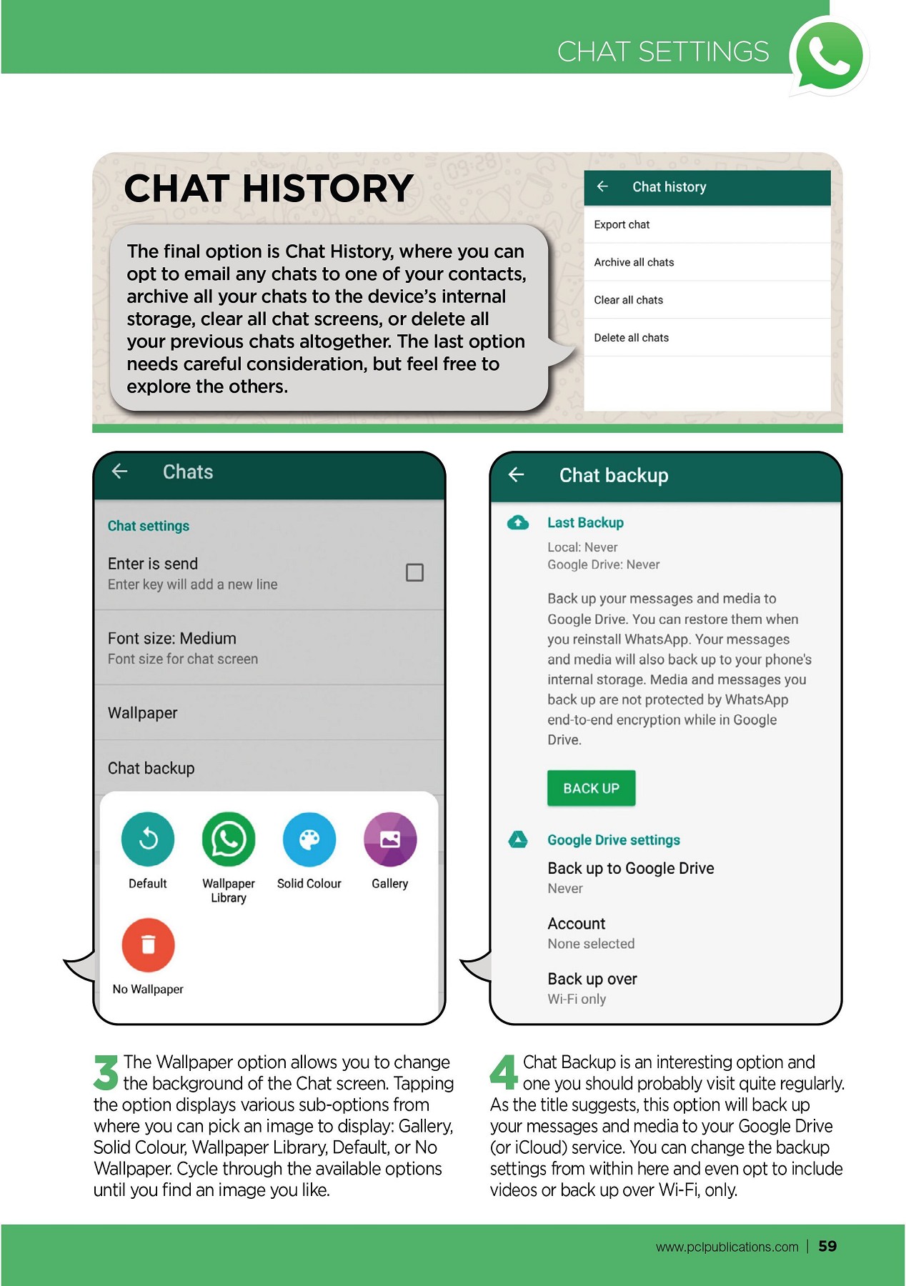 WhatsApp for Beginners - The Virtual Library - Page 59 | Flip PDF ...