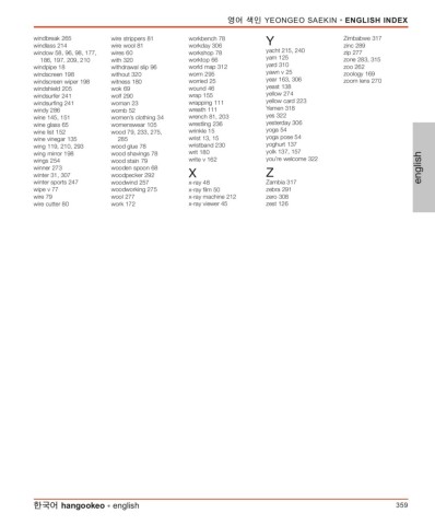 Korean-English Bilingual Visual Dictionary - The Virtual Library - Page ...