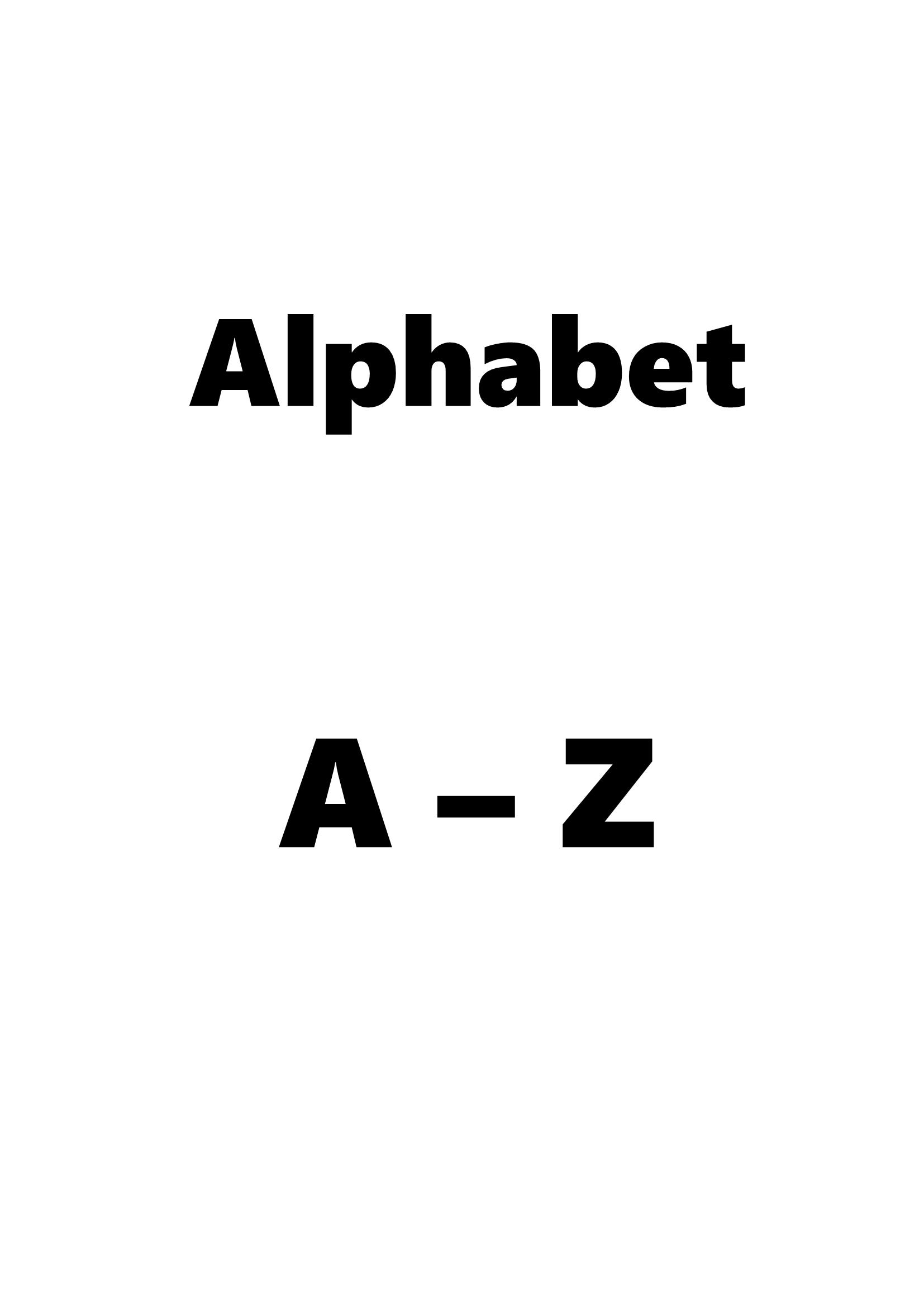 Alphabet a-z - noonong.boice - Page 1 - 27 | Flip PDF Online | PubHTML5