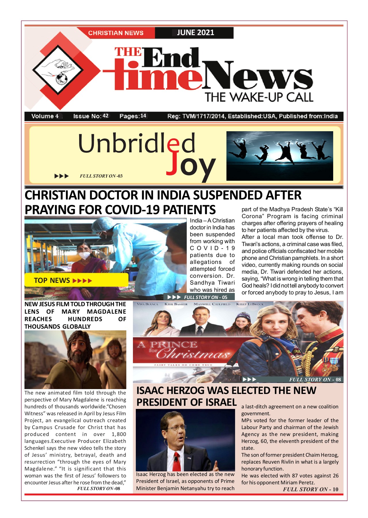 ENGLISH NEWSLETTER JUNE 2021 - The Endtime News - Page 1 - 14 | Flip ...
