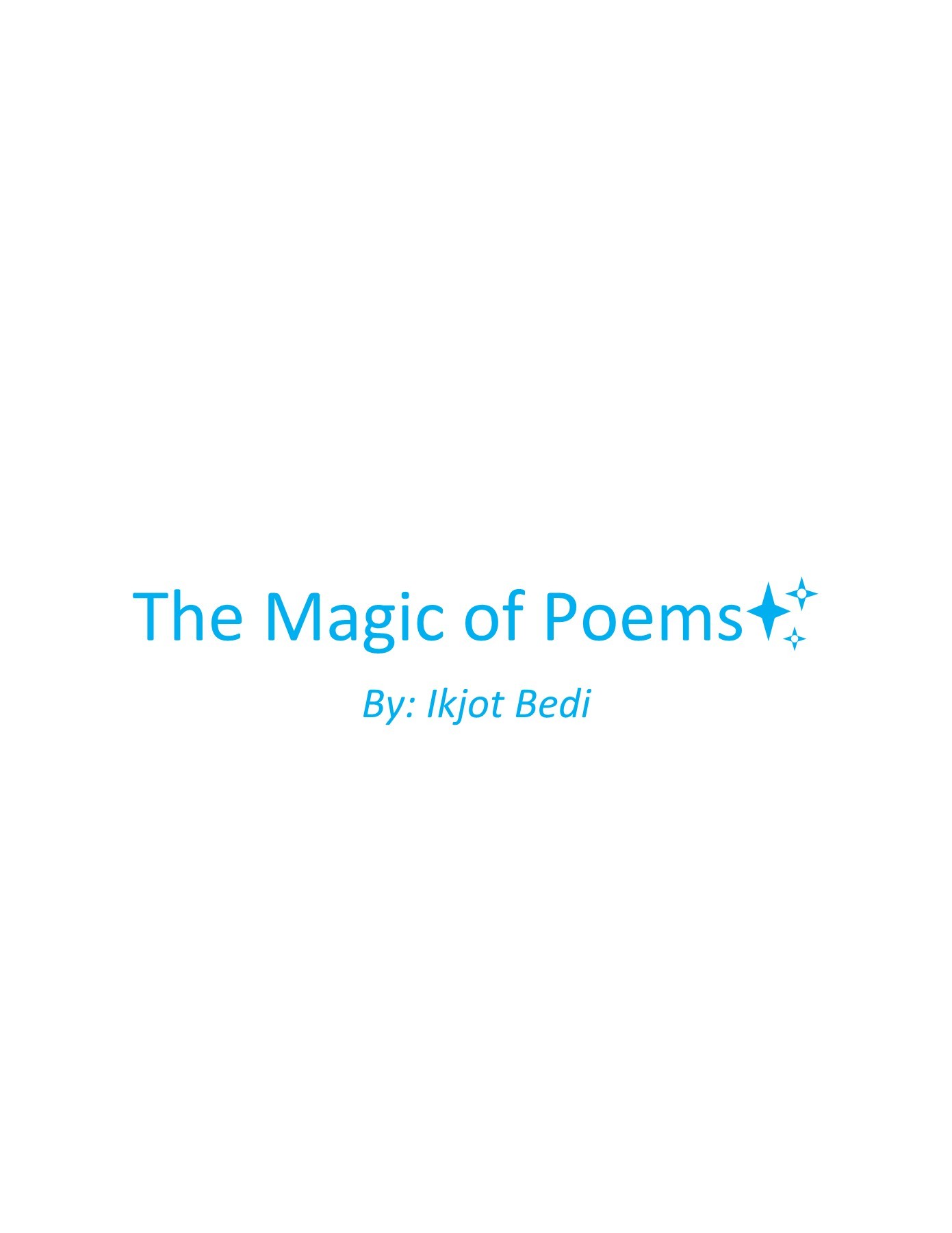 The Magic of Poems - 600090 - Page 1 - 6 | Flip PDF Online | PubHTML5