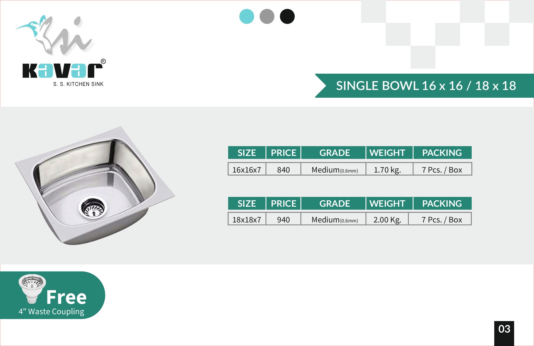 KAVAR CATALOGUE 2021 - harshkavar - Page 3 | Flip PDF Online | PubHTML5