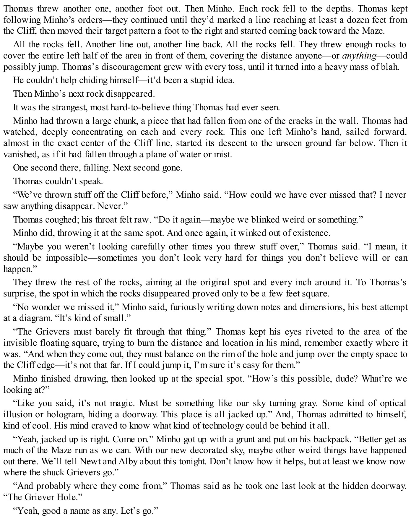 the_maze_runner_-_full_novel_pdf - fazrisury - Page 128 | Flip PDF ...