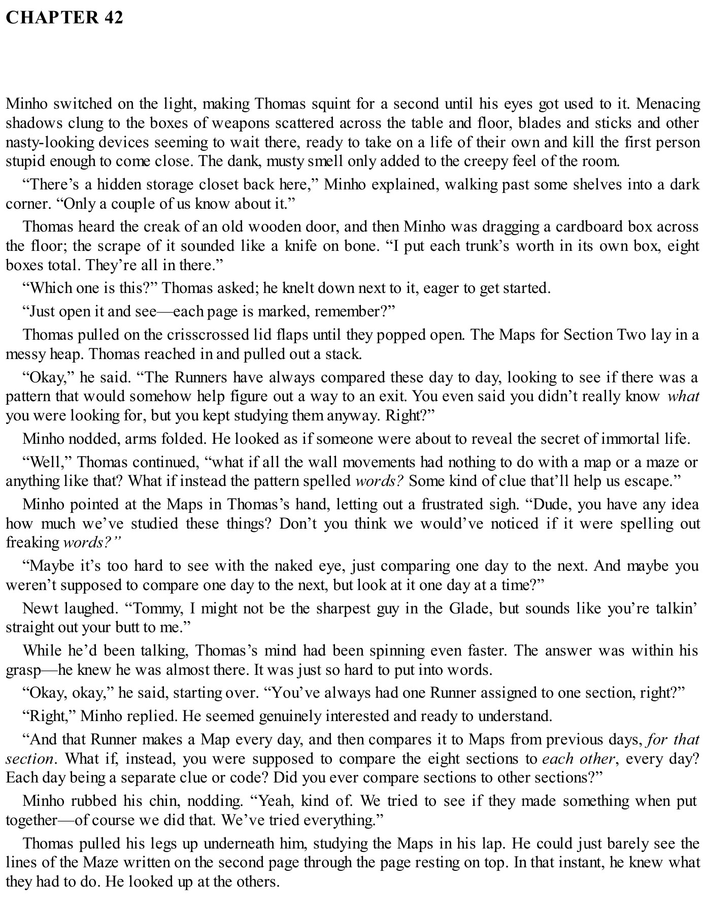 the_maze_runner_-_full_novel_pdf - fazrisury - Page 152 | Flip PDF ...