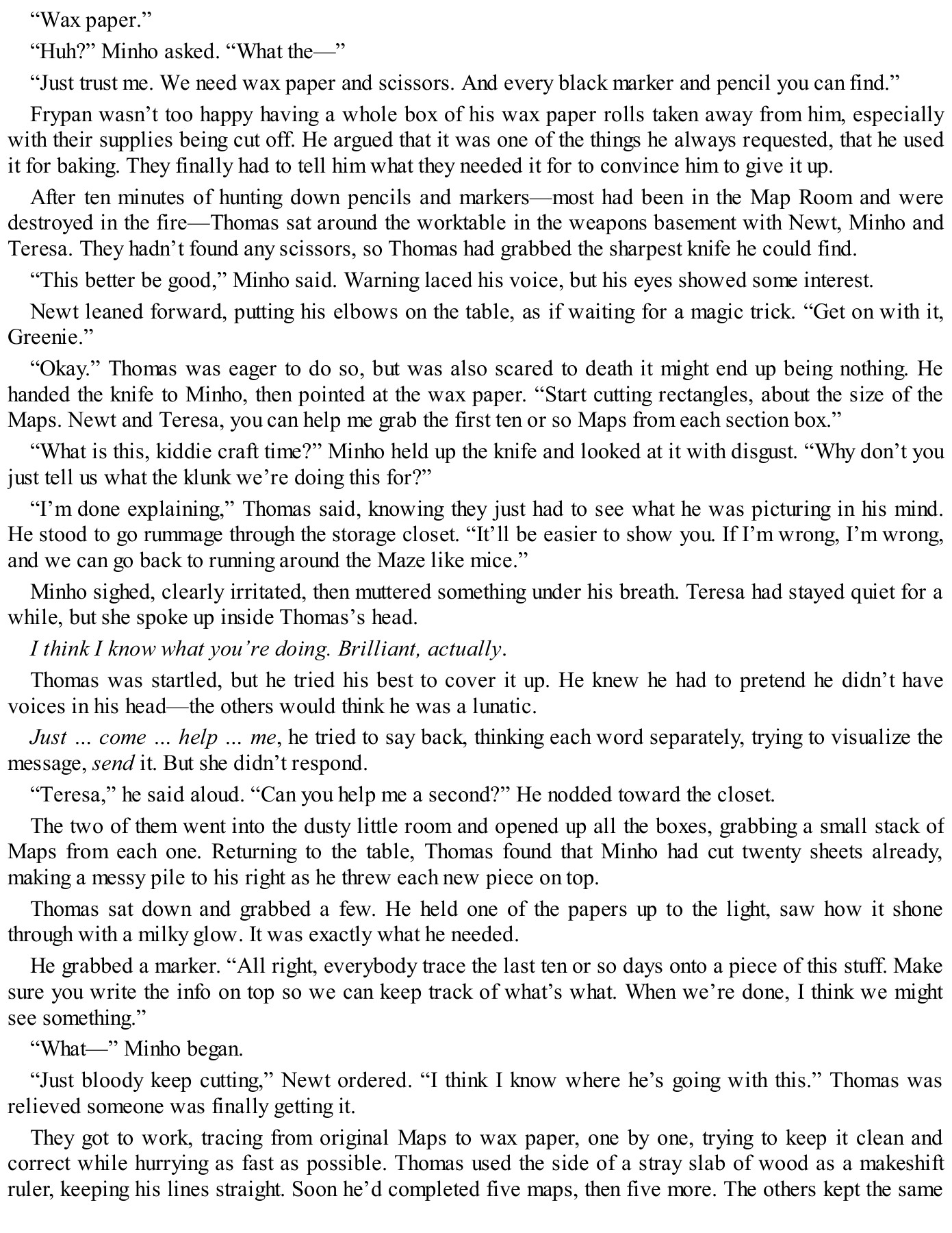 the_maze_runner_-_full_novel_pdf - fazrisury - Page 153 | Flip PDF ...