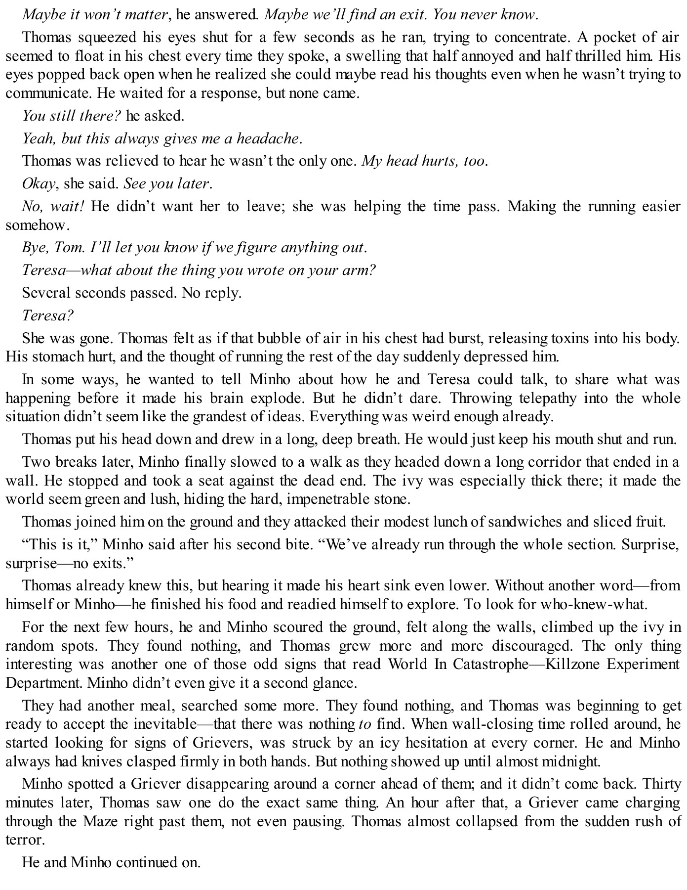 the_maze_runner_-_full_novel_pdf - fazrisury - Page 159 | Flip PDF ...