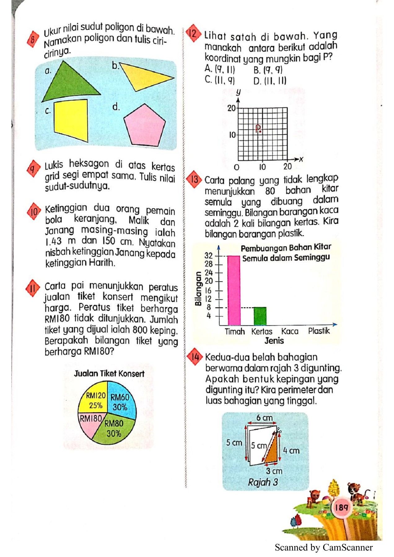 BUKU TEKS MATEMATIK TAHUN 6 - fazrisury - Page 196 | Flip PDF Online ...