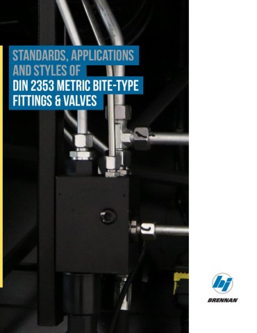 Standards, Applications and Styles of DIN 2353 Metric Bite-Type Fittings & Valves