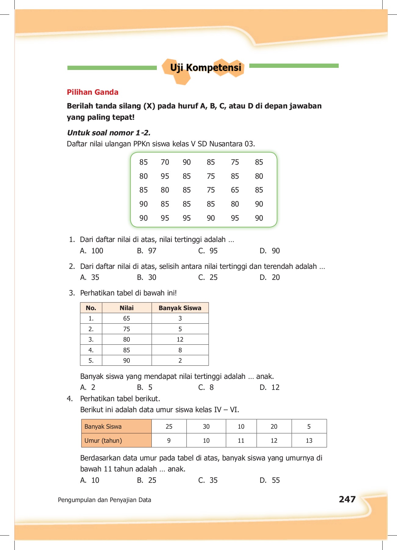 BS Matematika Kelas 5 - Susilawati Husin - Halaman 254 | PDF Online ...