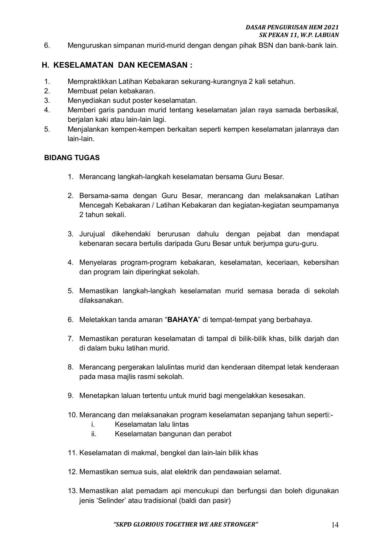 Pengurusan Hal Ehwal Murid 2021 - Nurul Atikah Idris - Muka Surat 14 | Membalik PDF Dalam talian ...