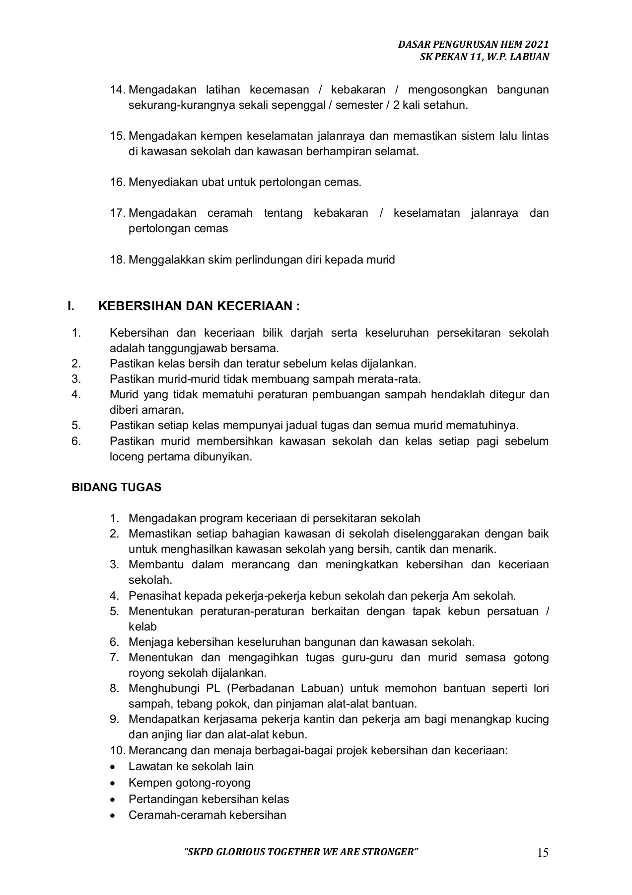 Pengurusan Hal Ehwal Murid 2021 - Nurul Atikah Idris - Muka Surat 15 | Membalik PDF Dalam talian ...