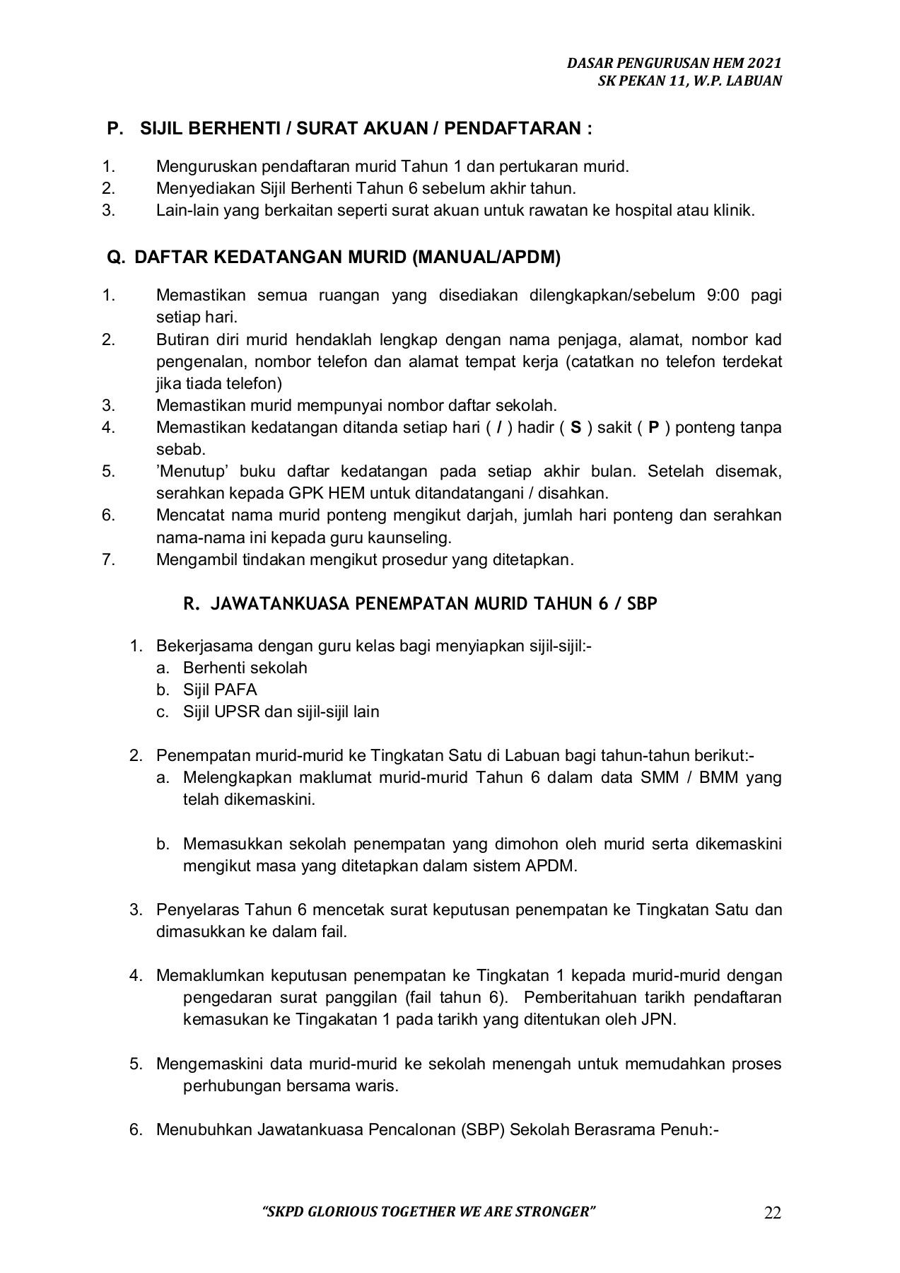 Pengurusan Hal Ehwal Murid 2021 - Nurul Atikah Idris - Muka Surat 22 | Membalik PDF Dalam talian ...