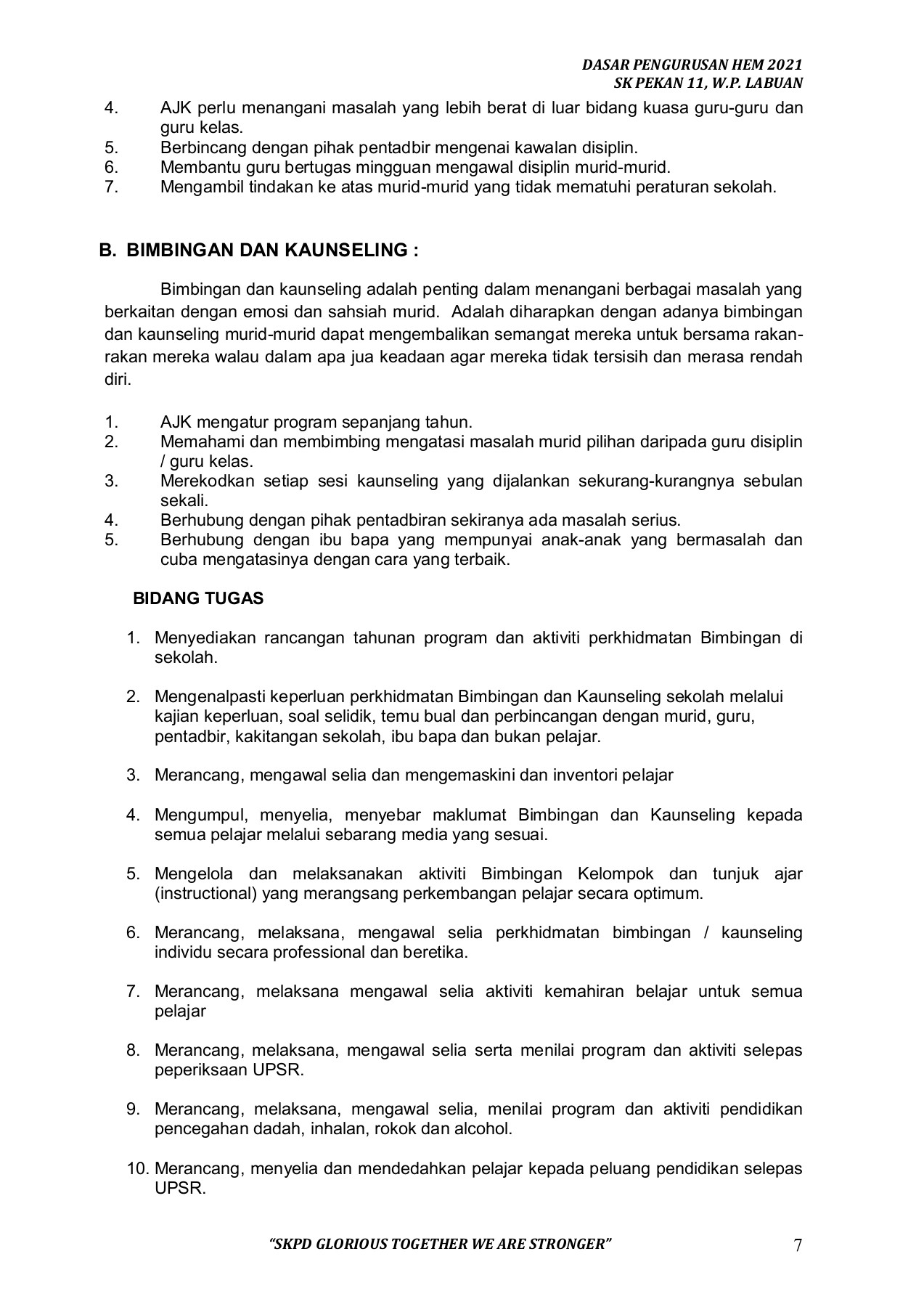 Pengurusan Hal Ehwal Murid 2021 - Nurul Atikah Idris - Muka Surat 7 | Membalik PDF Dalam talian ...