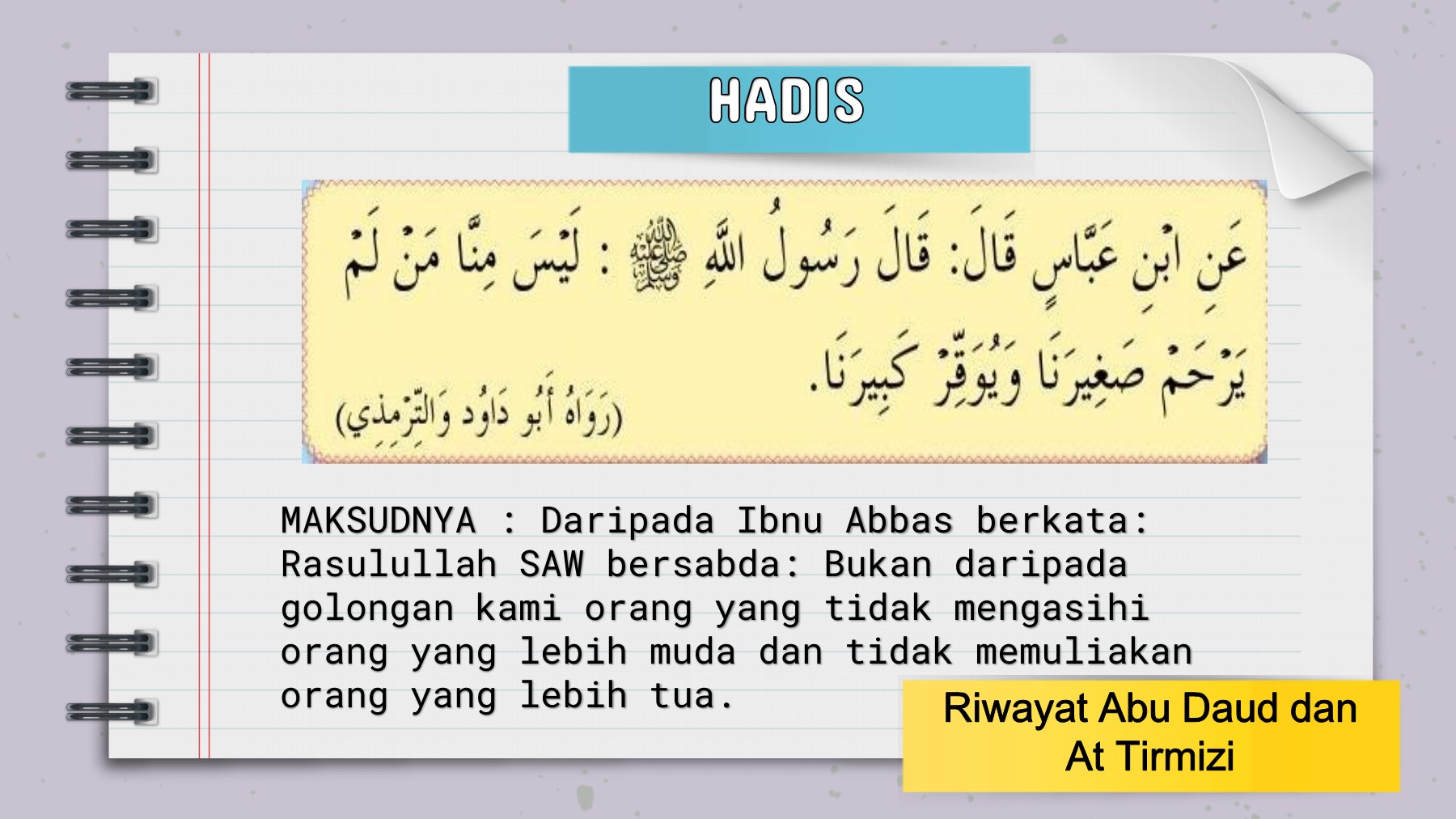 hadis tahun 3 - Nurul Atikah Idris - Muka Surat 3 | Membalik PDF Dalam ...