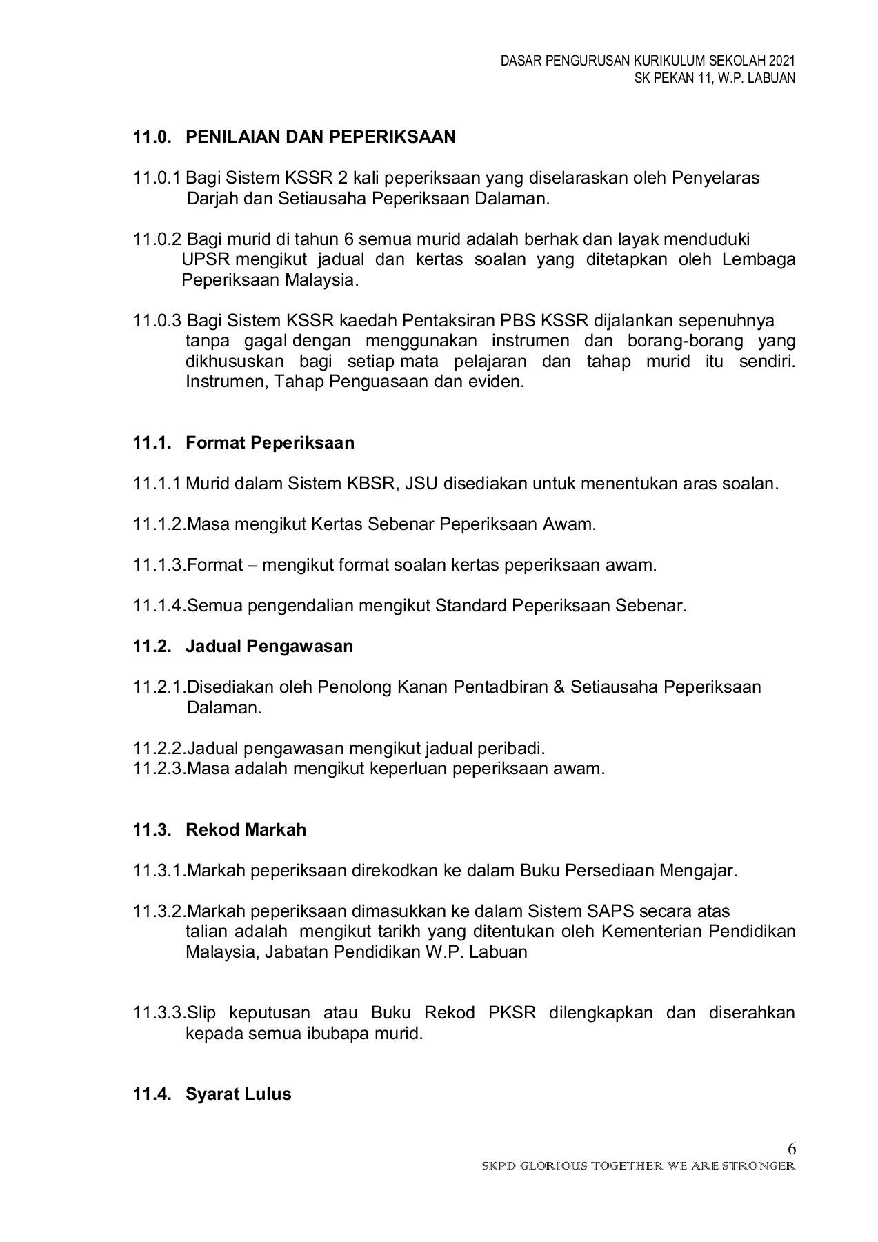 Dasar Pengurusan Kurikulum 2021 - Nurul Atikah Idris - Muka Surat 6 | Membalik PDF Dalam talian ...