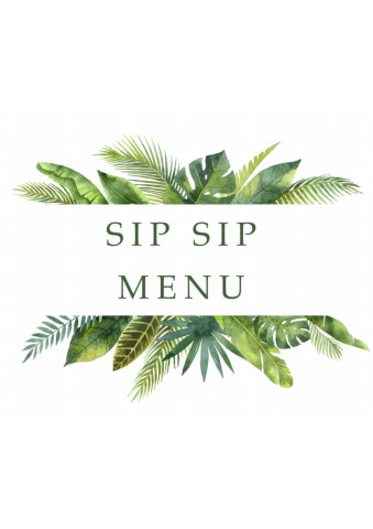 Sip Sip Menu - lsixsenses - Page 1 - 8 | Flip PDF Online | PubHTML5