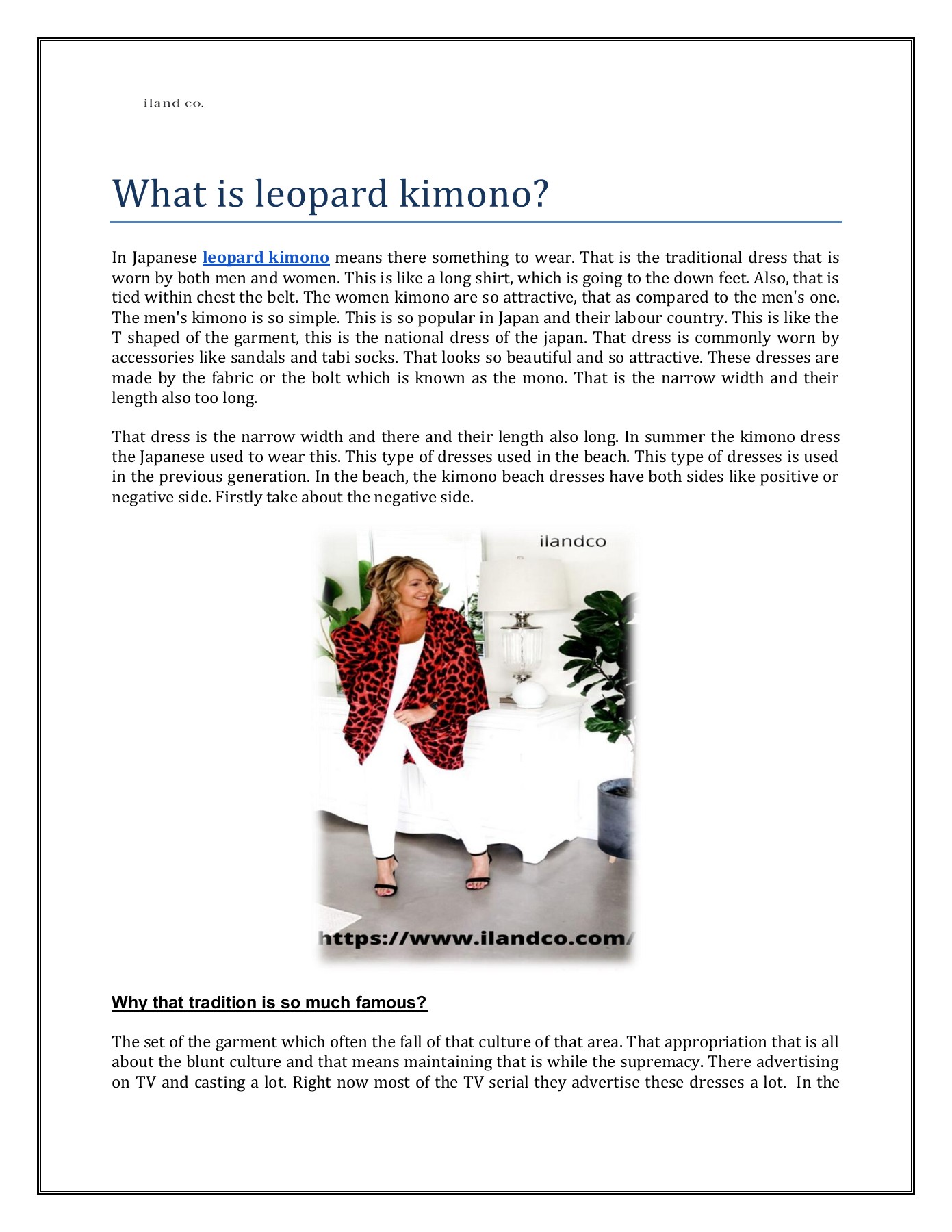 What is leopard kimono - ilandco123 - Page 1 - 5 | Flip PDF Online ...