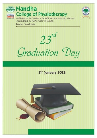 Physiotherapy 23rd Graduation day