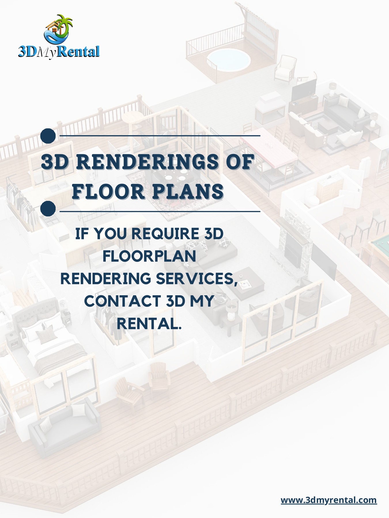 3d Renderings Of Floor Plans | 3d My Rentals - 3D My Rental - Page 1 ...
