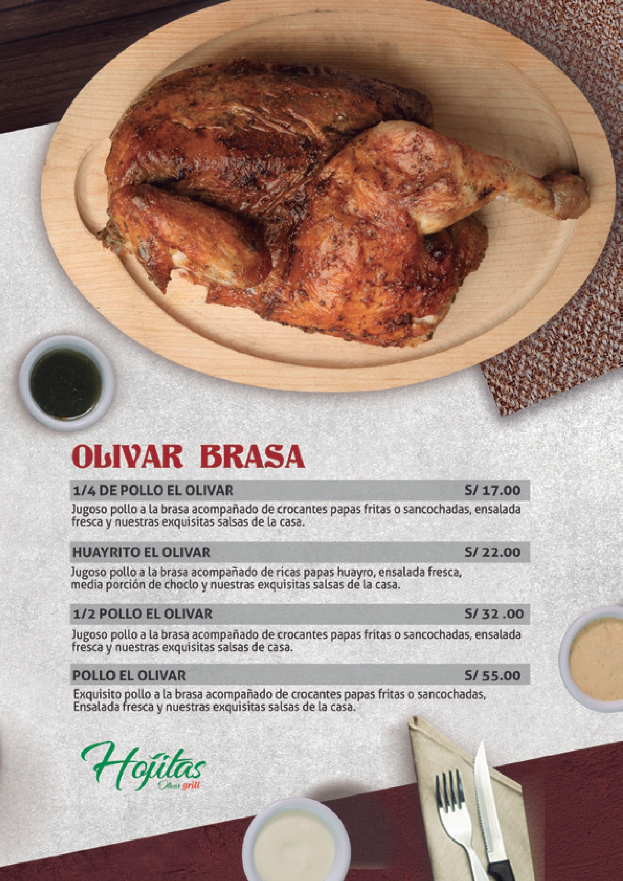CARTA DIGITAL HOJITAS - Grupo Olivar - Page 3 | Flip PDF Online | PubHTML5