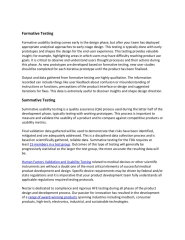 Know the Importance of Human Factors Validation and Usability Testing ...