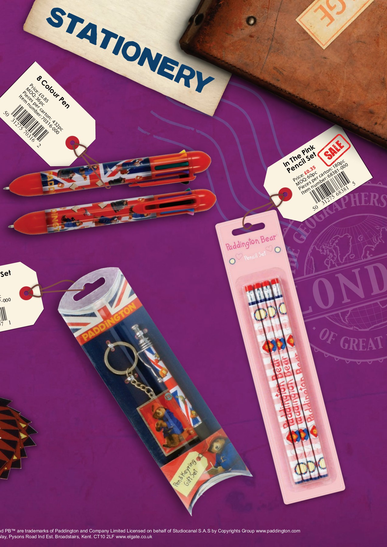 Elgate Products Paddington Bear Catalogue - Elgate Products Ltd. - Page ...