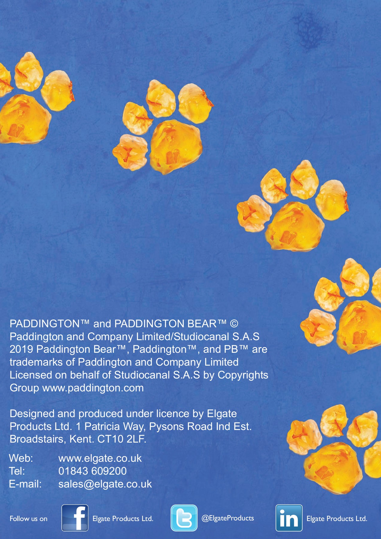 Elgate Products Paddington Bear Catalogue - Elgate Products Ltd. - Page ...