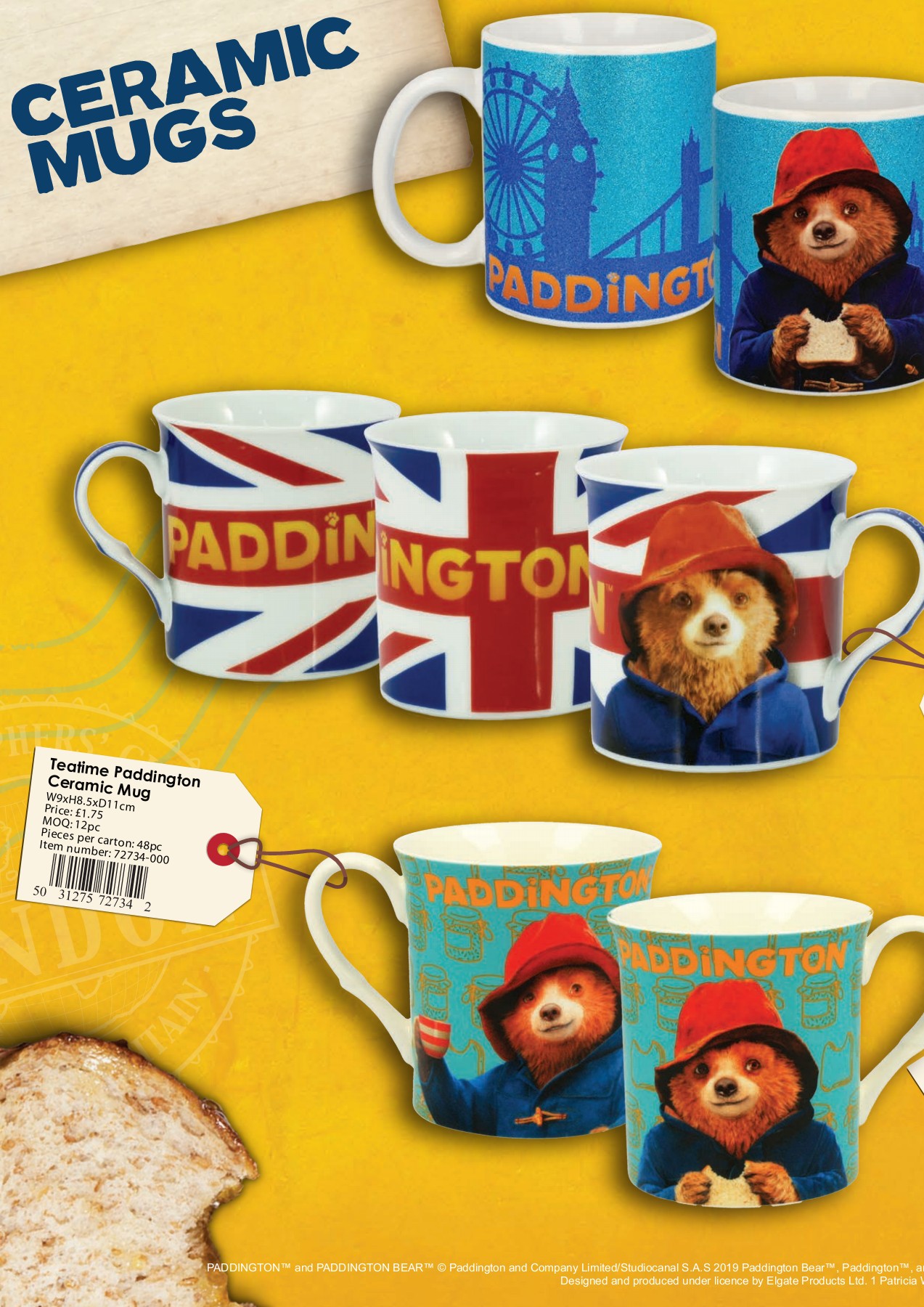 Elgate Products Paddington Bear Catalogue - Elgate Products Ltd. - Page ...