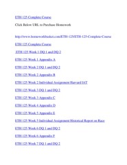 ETH 125 Complete Course - robertbt304 - Page 1 | Flip PDF Online | PubHTML5