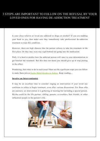 3 STEPS ARE IMPORTANT TO FOLLOW ON THE REFUSAL BY YOUR LOVED ONES FOR ...