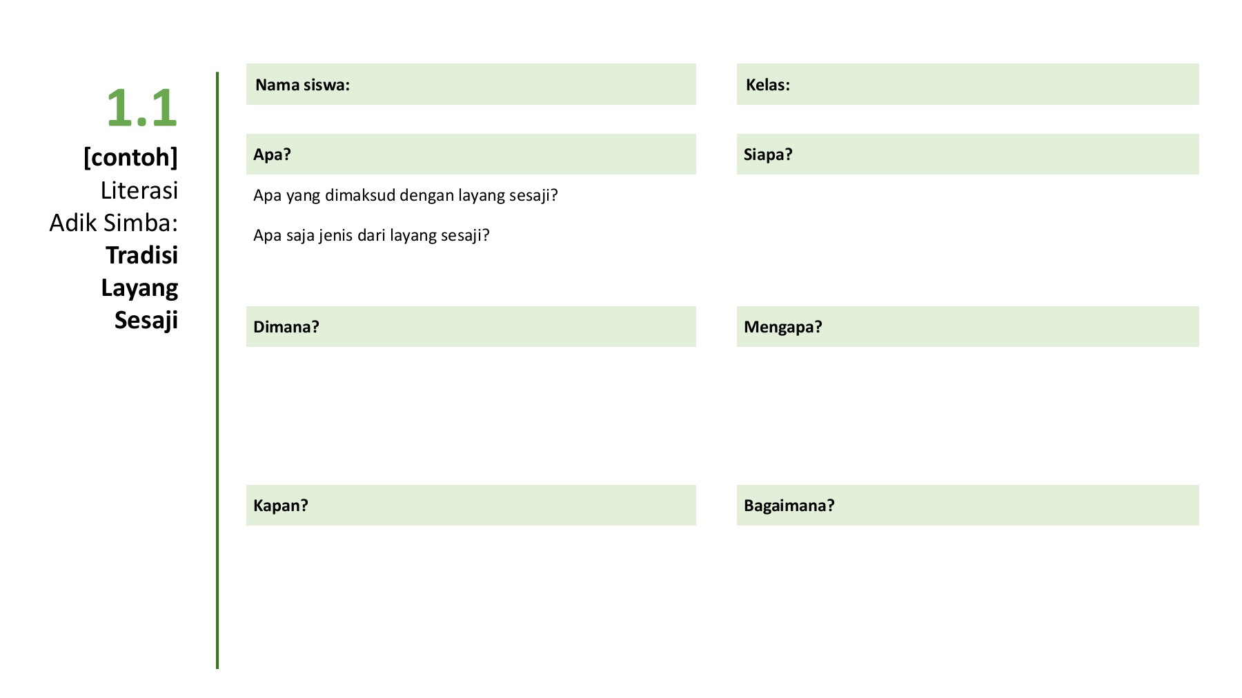Modul Projek Kearifan Lokal Permainan Tradisional Fase D Projek | My ...