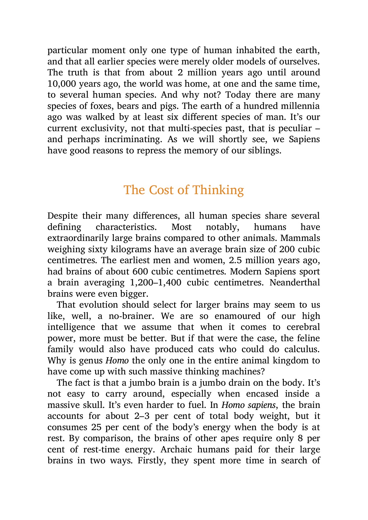 Sapiens _ A Brief History of Humankind - Yuval Noah Harari - The Book ...