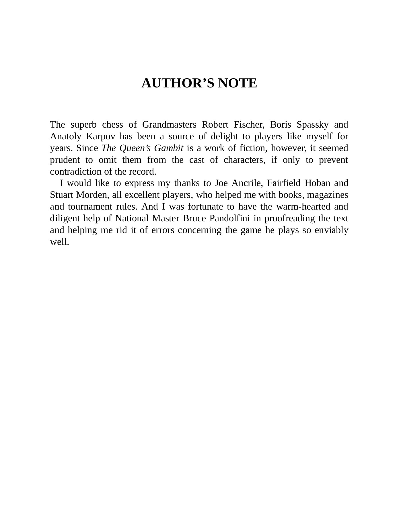 The Queens Gambit - Walter Tevis - The Book Hub - Page 6 | Flip PDF ...