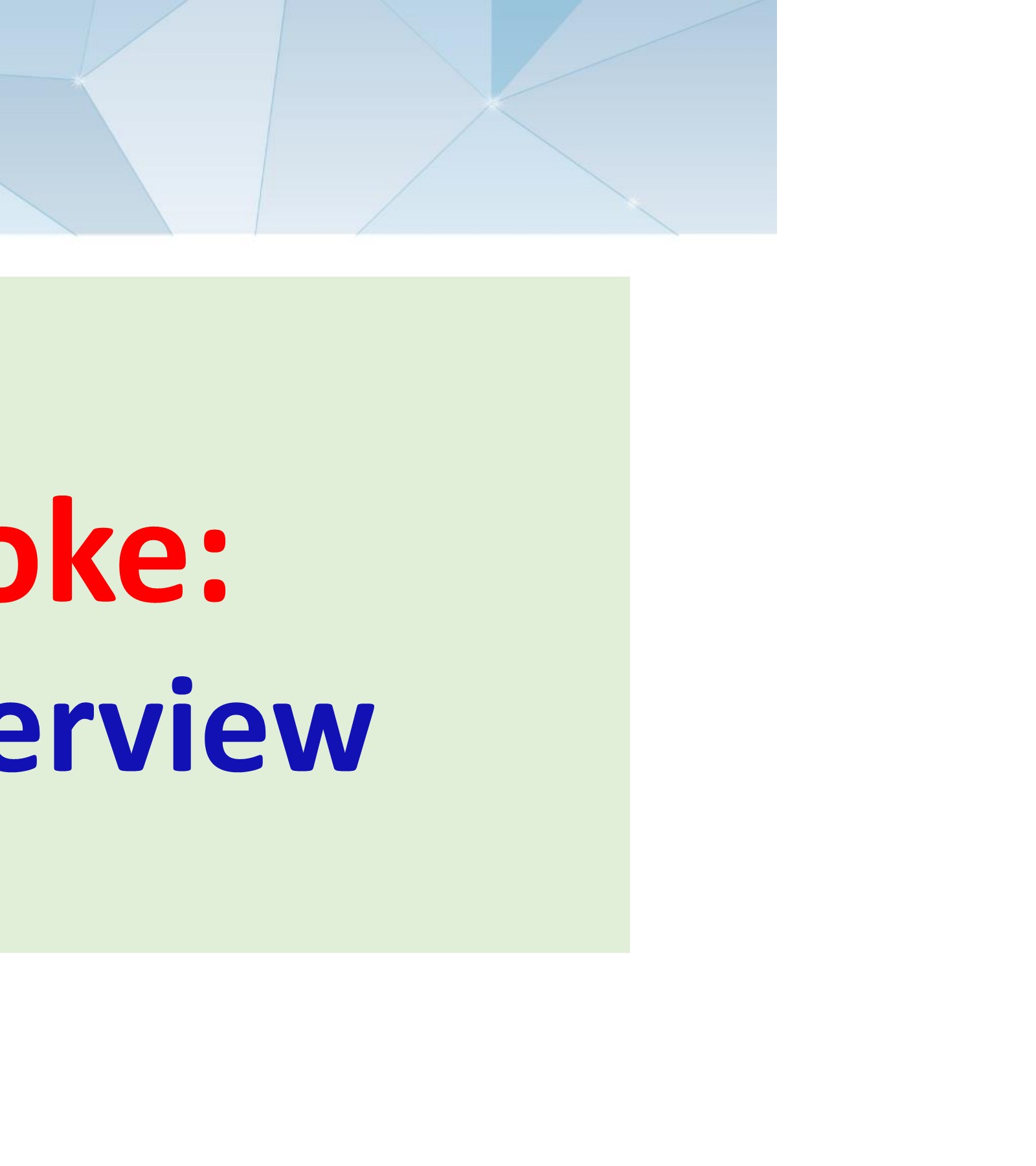 นวัตกรรมการดูแลผู้ป่วย Stroke จากชุมชนสู่โรงพยาบาล-รศ.ดร.วันเพ็ญ ภิญโญภาาสกุล - Paweetida Jit ...