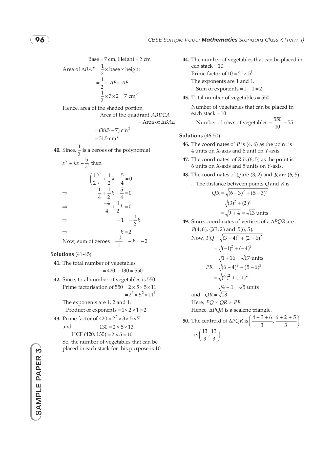 MATHS MCQ SOLVED AND UNSOLVED - - Page 103 | Flip PDF Online | PubHTML5