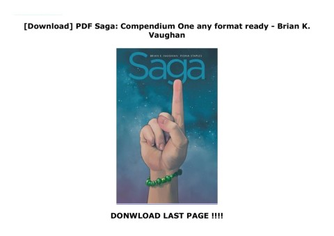 [Download] PDF Saga: Compendium One any format ready - Brian K. Vaughan ...