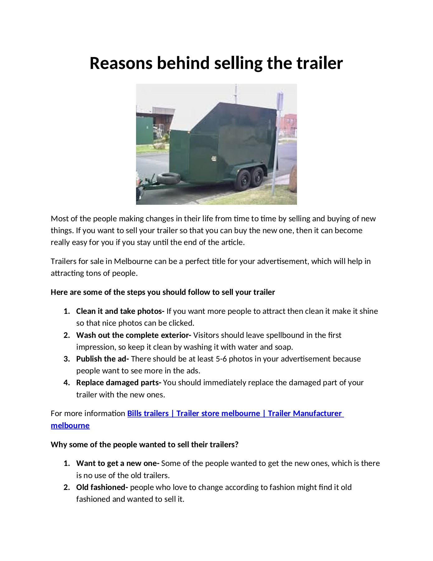 Reasons-behind-selling-the-trailer - shuintper - Page 1 - 0 | Flip PDF ...