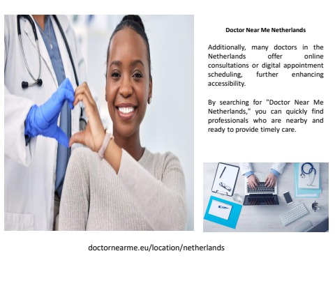 Doctor Near Me Netherlands