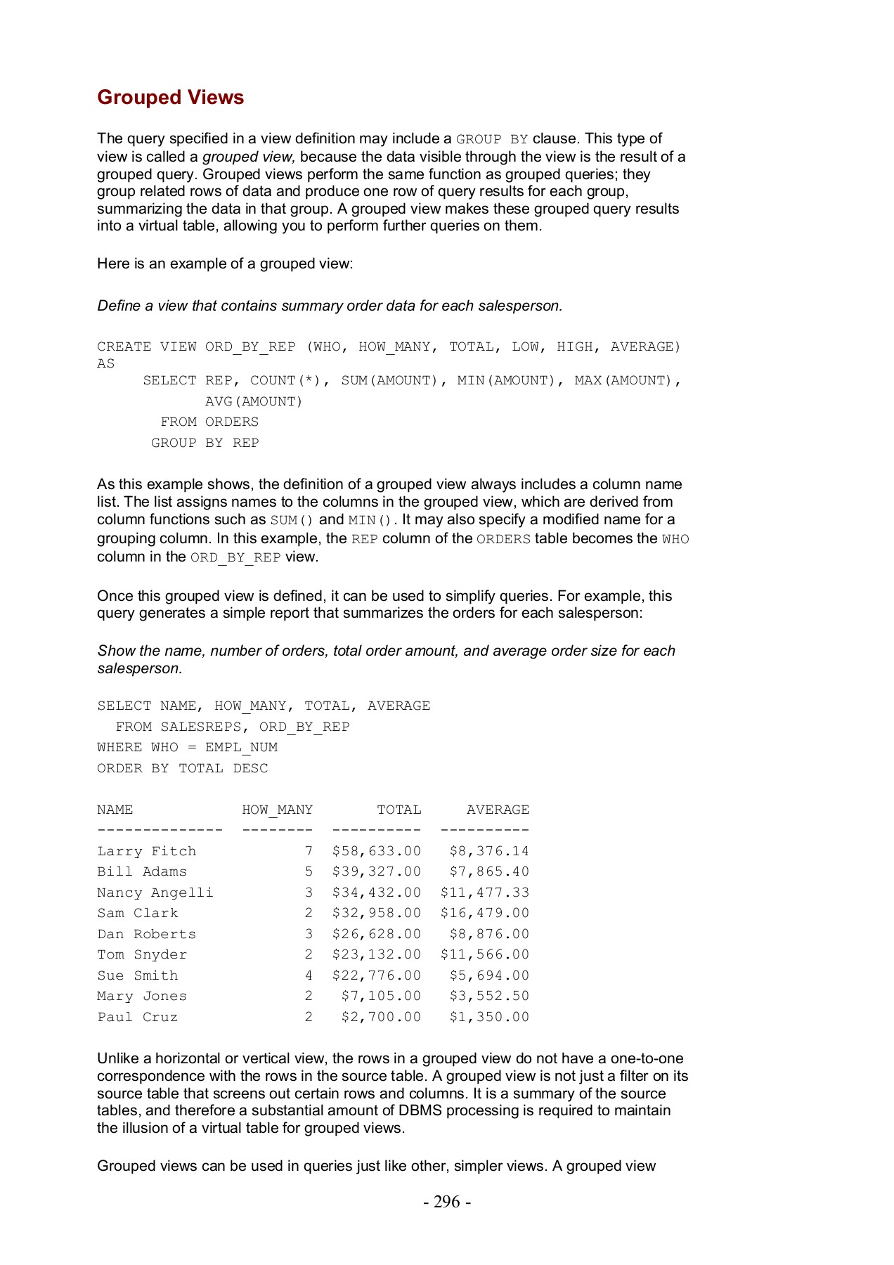 SQL The Complete Reference - Yogeshsinh Khebde - Page 296 | Flip PDF ...
