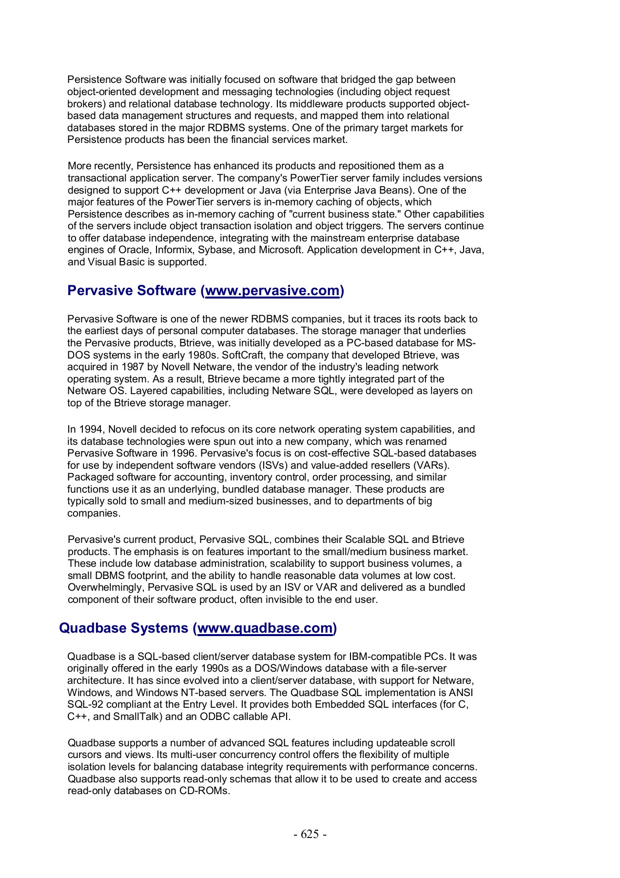 SQL The Complete Reference - Yogeshsinh Khebde - Page 625 | Flip PDF Online | PubHTML5