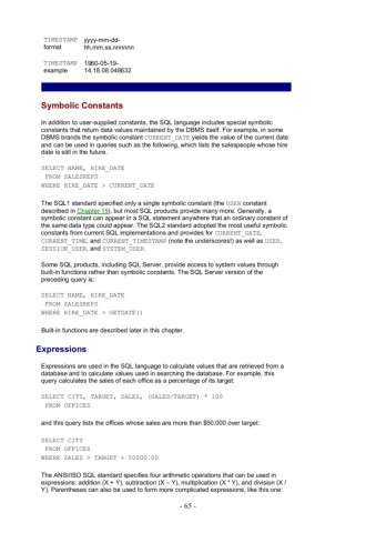 SQL The Complete Reference - Yogeshsinh Khebde - Page 65 | Flip PDF ...