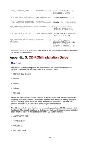 SQL The Complete Reference - Yogeshsinh Khebde - Page 667 | Flip PDF ...
