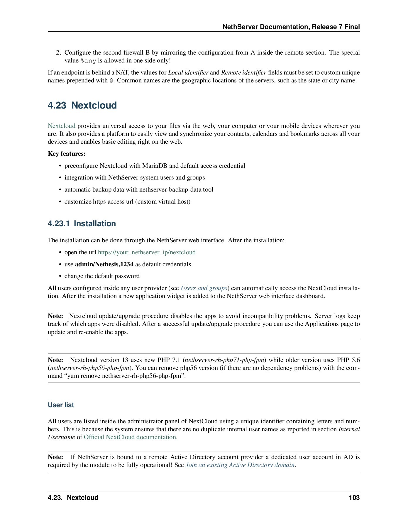 nethserver copy - william - Page 107 | Flip PDF Online | PubHTML5