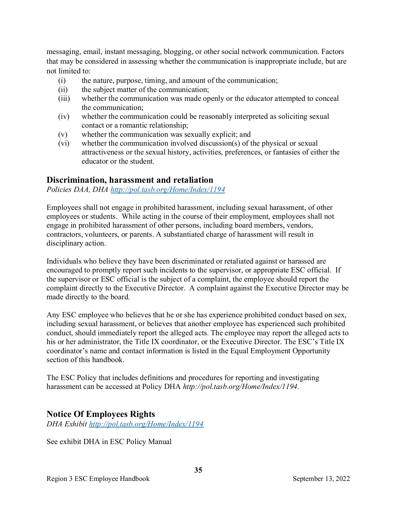 22-23 Employee Handbook - kellyh - Page 40 | Flip PDF Online | PubHTML5