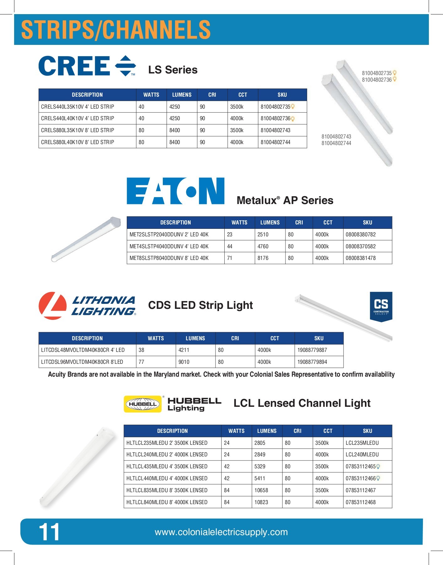 LED Catalog Version 2 Draft - Colonial Electric - Page 18 | Flip PDF ...