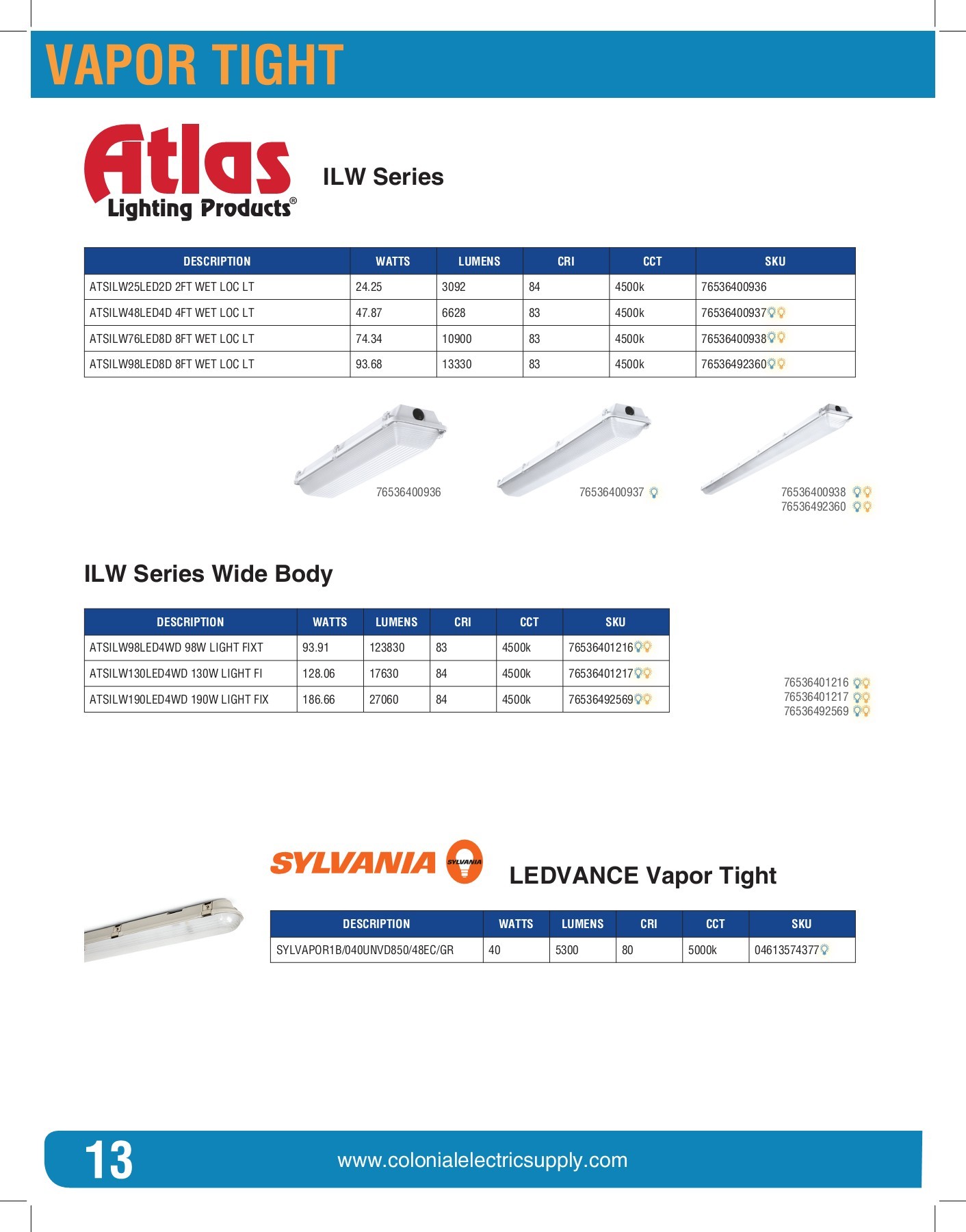 LED Catalog Version 2 Draft - Colonial Electric - Page 20 | Flip PDF ...